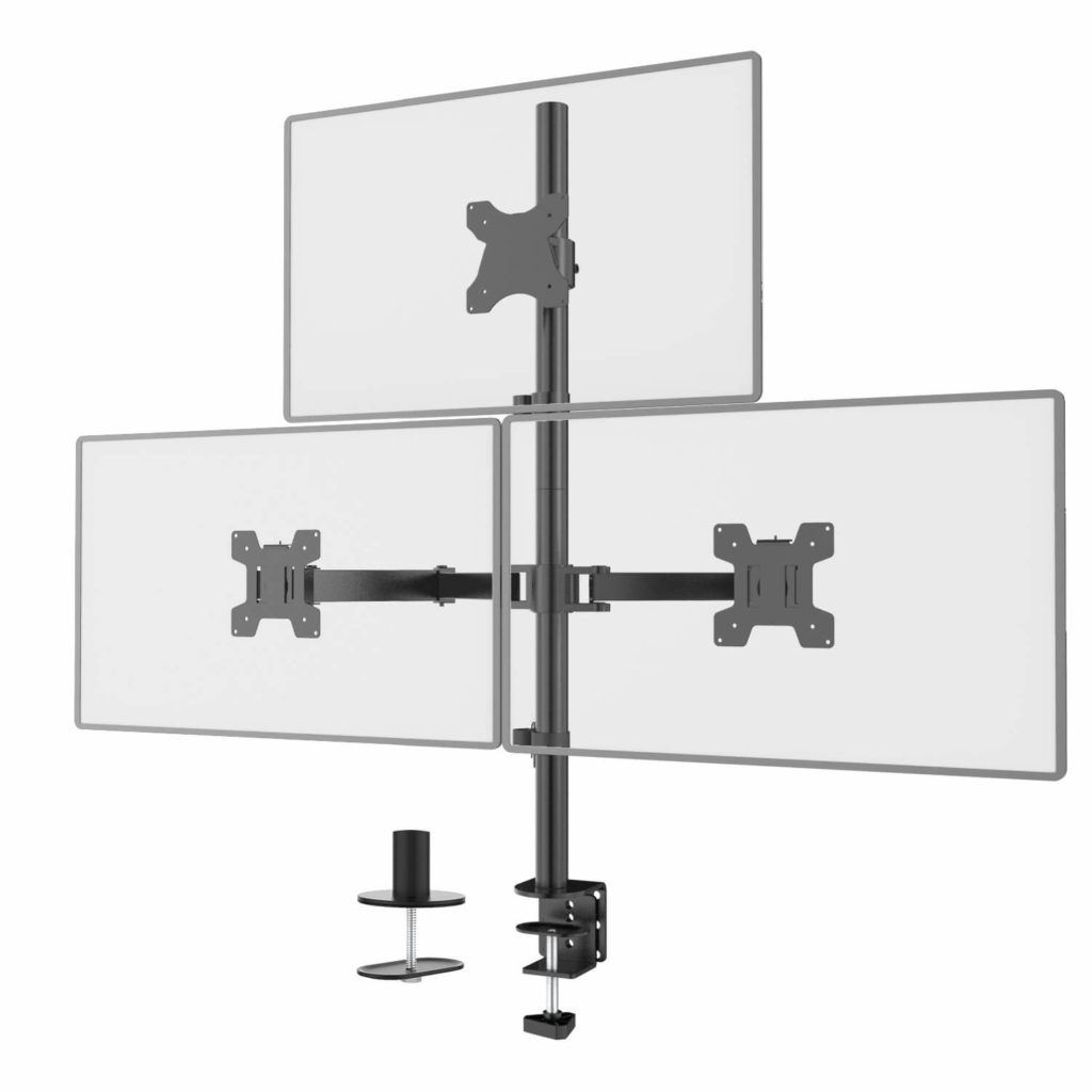 Best Triple Monitor Stands (2026): Sturdy Mounts for Three Screens